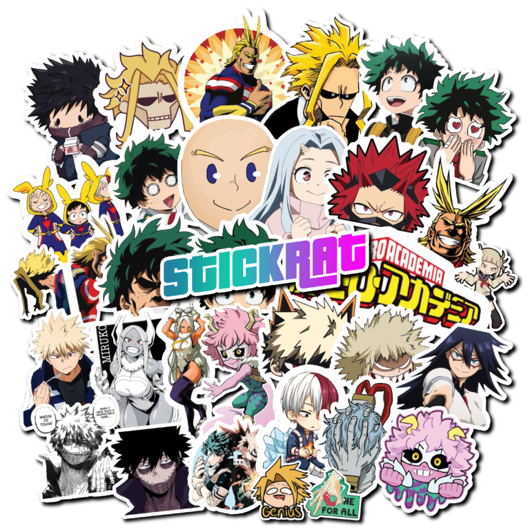My Hero Academia Stickers Pack - Stickrat